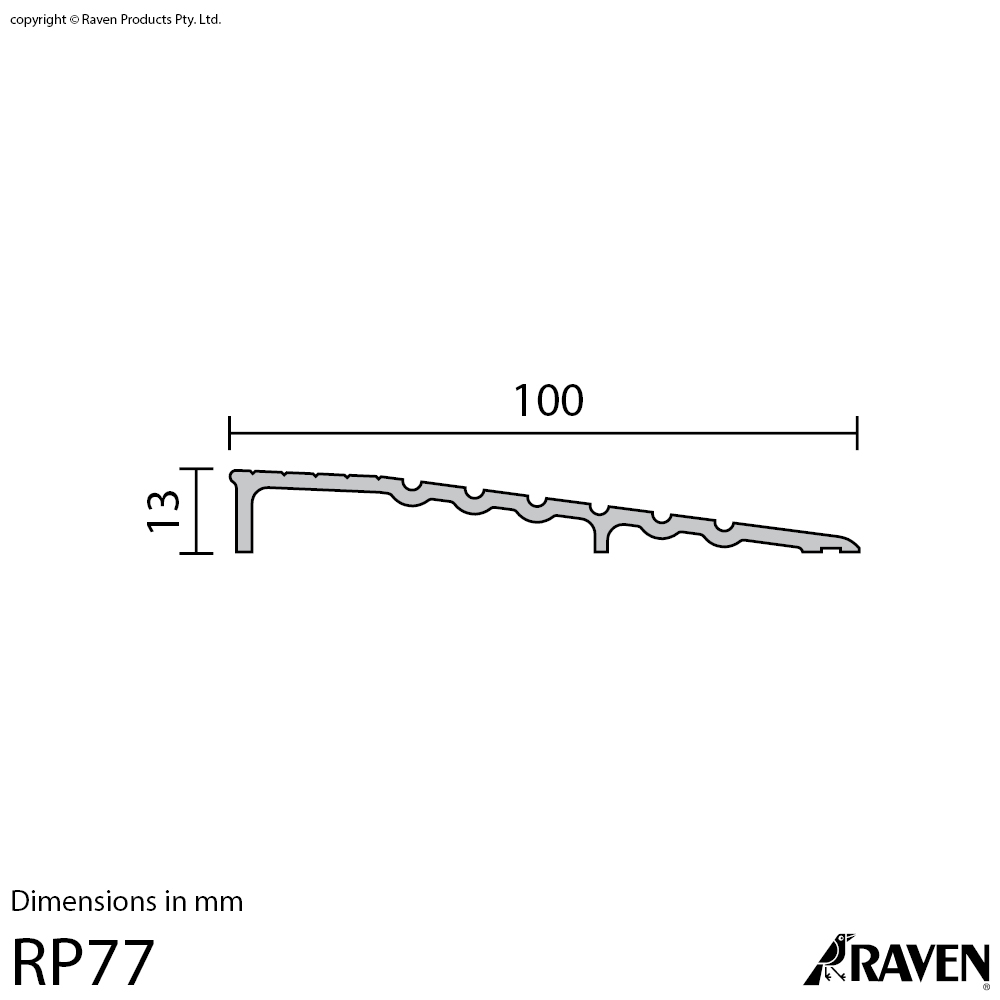 RP77 Threshold Plate | Doorseal.com.au