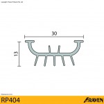 RP4 Storm Proof Door Bottom Seal | Doorseal.com.au