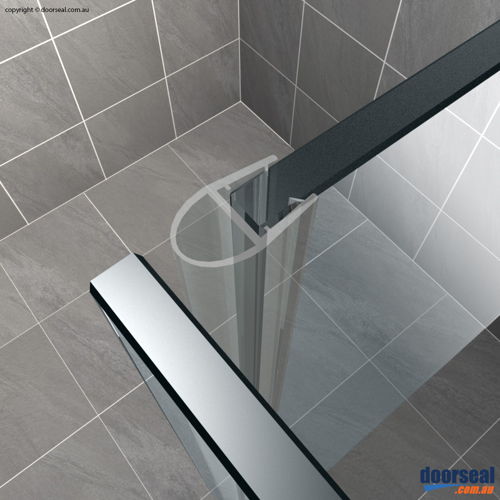 SH017 Shower Screen Seal (6mm glass) | Doorseal.com.au