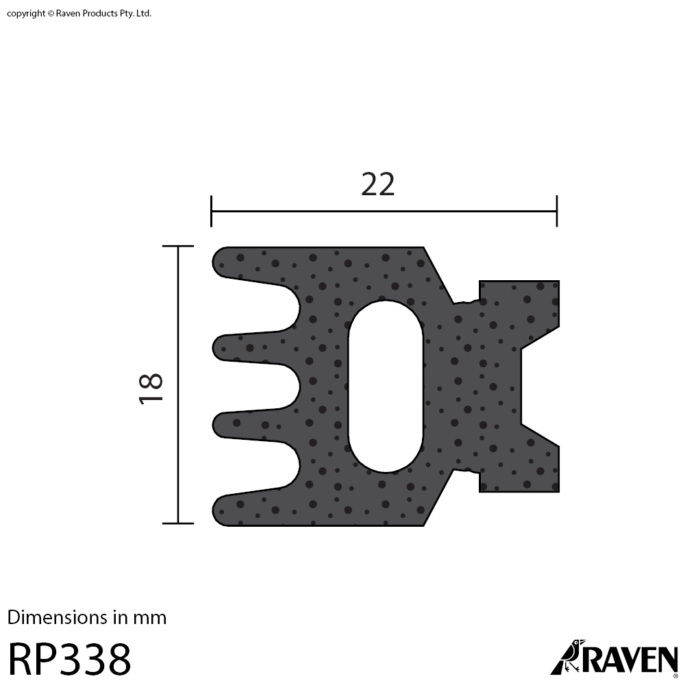 RP338 Replacement Gasket | Doorseal.com.au